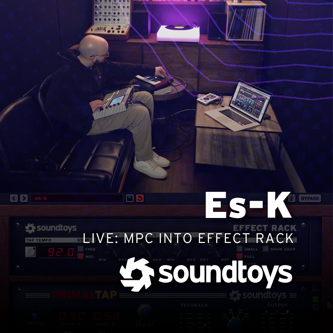 Live Mix: MPC into Effect Rack - Soundtoys